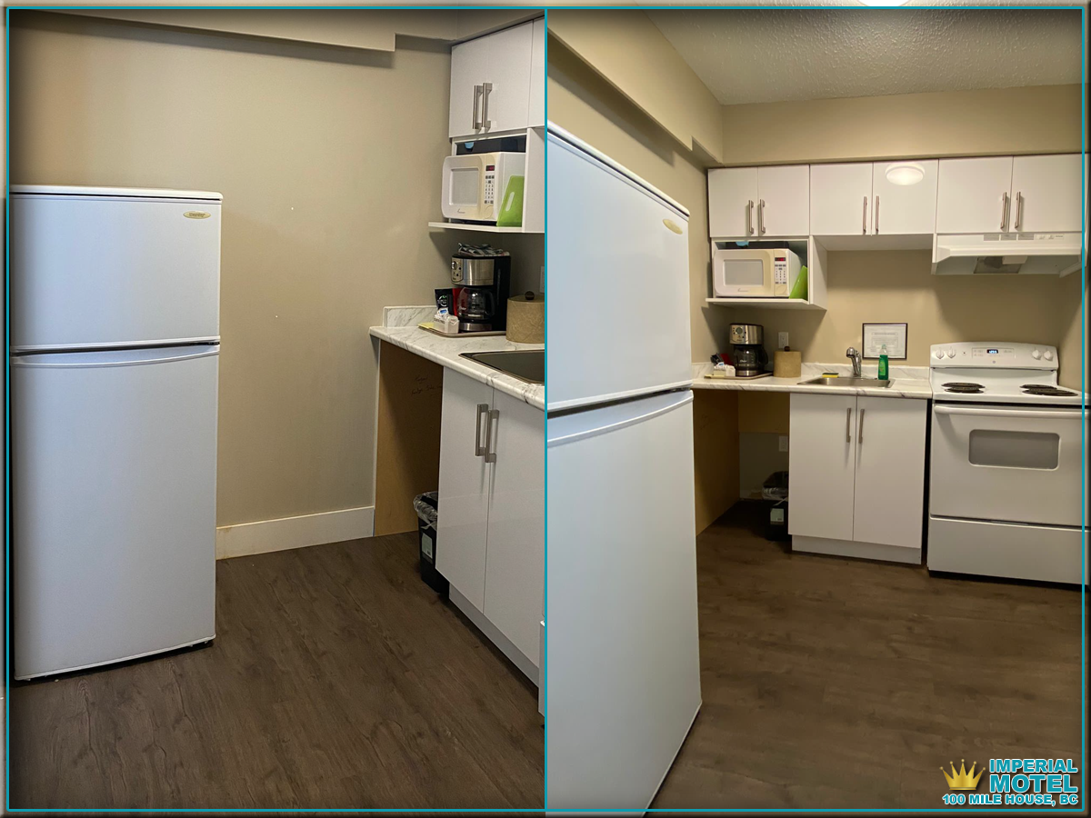 Kitchenette Rooms - Imperial Motel - 100 Mile House - British Columbia