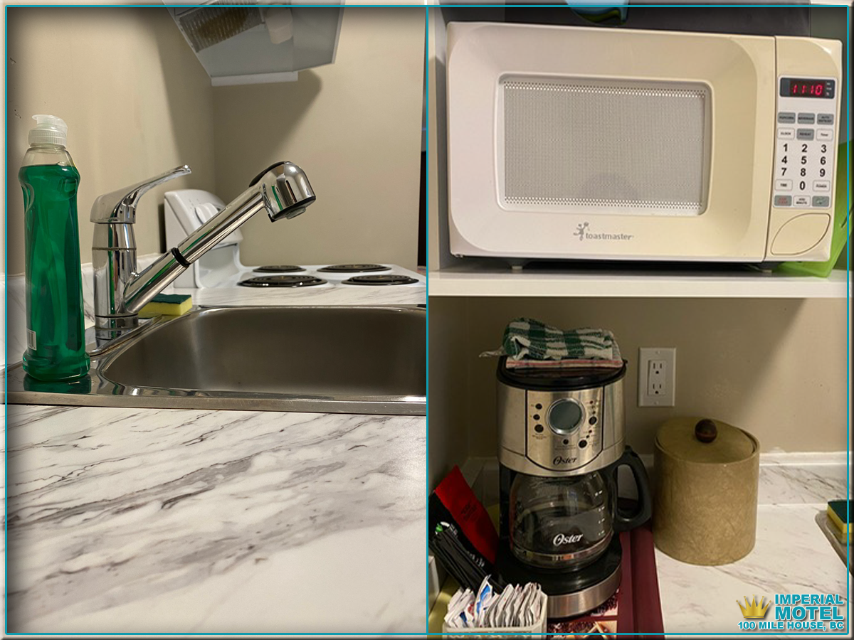 Kitchenette Rooms - Imperial Motel - 100 Mile House - British Columbia